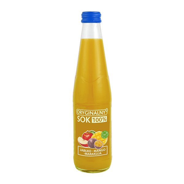 Oryginalny Sok - Jabłko Mango Marakuja 330 ml - Kultura Smaku