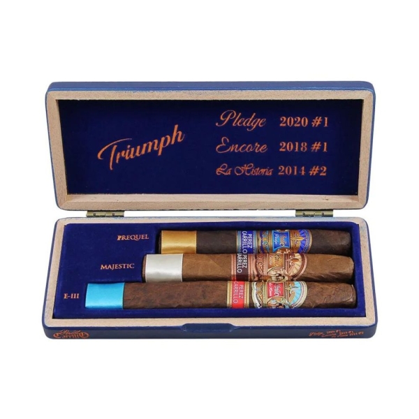 E.p. Carillo Cajas Trumph Trilogy Sampler 3 Cygara - Kultura Smaku