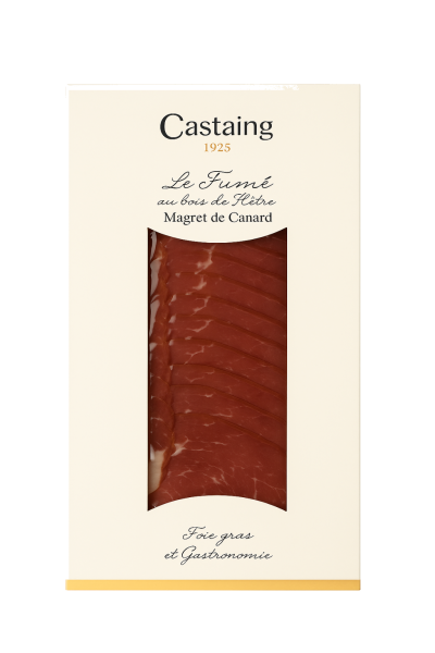 Castaing Smoked duck breast 70g - wędzona pierś kaczki - Kultura Smaku