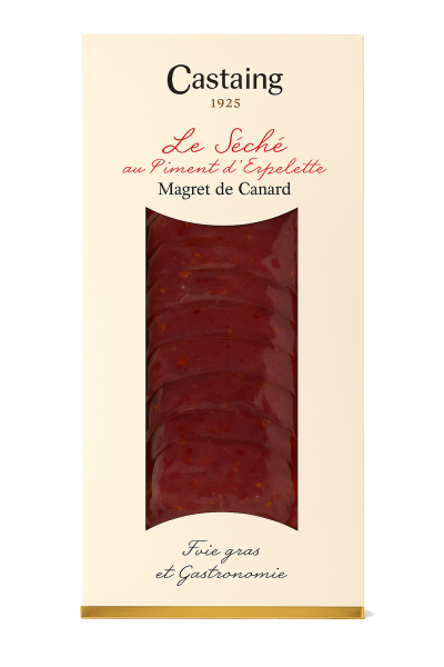 Castaing Duck breast dried with espelette pepper - dojrzewająca pierś ...