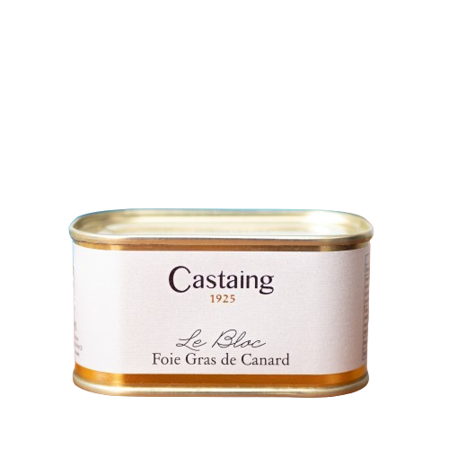Castaing Whole duck liver tin 130g - kacza wątroba - Kultura Smaku
