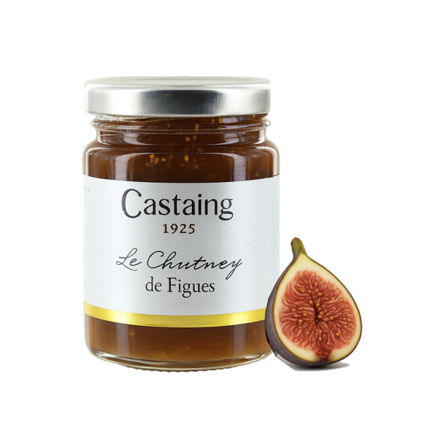 Castaing Chutney de Figues 100 g - Kultura Smaku