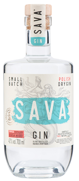 Sava Classic Gin 43% 0,7l - Kultura Smaku