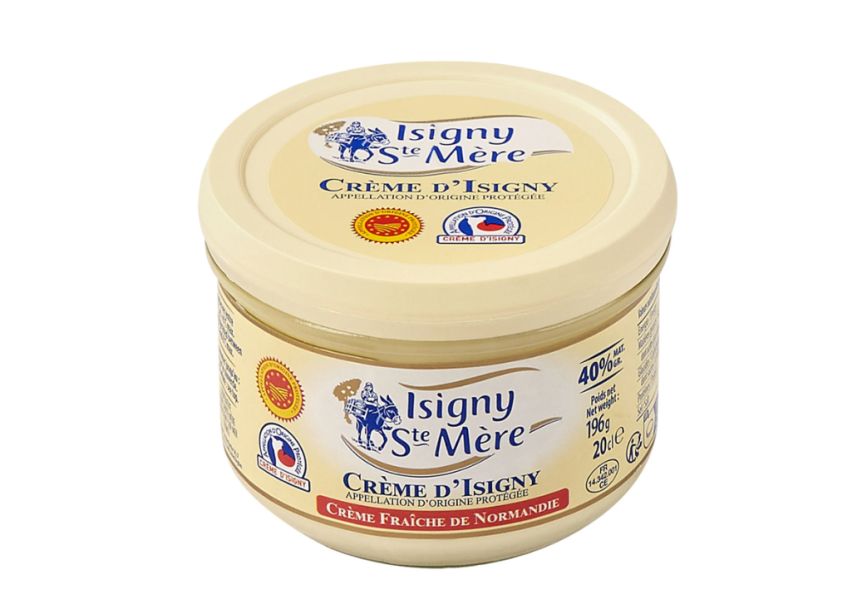 Isigny Ste Mère Crème Fraîche Aoc śmietanka francuska 200g --> stara ...