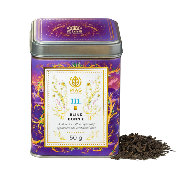 Piag Tea Blink Bonnie N°111 herbata czarna 50 g + puszka - Kultura Smaku