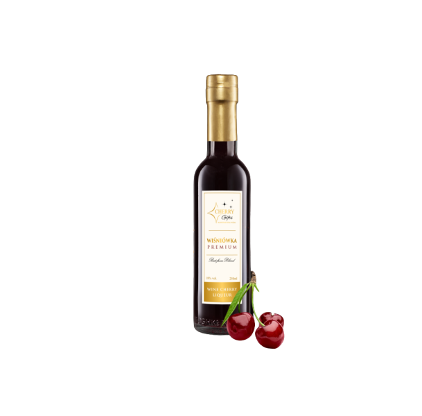 Cherry Gifts wiśniówka premium 18% 500 ml - Kultura Smaku