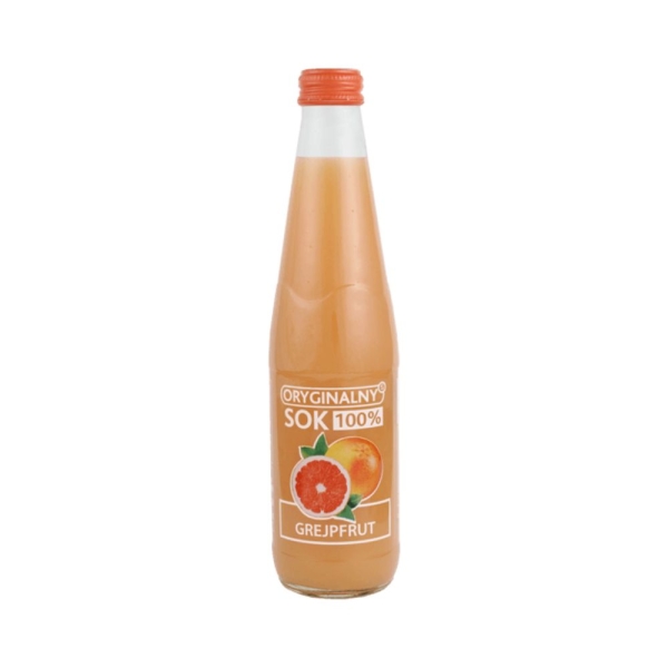 Oryginalny Sok - Grejpfrut 330 ml - Kultura Smaku
