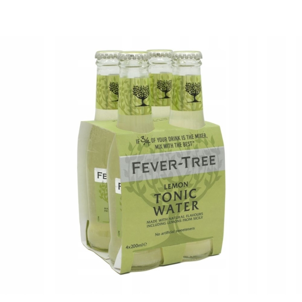 Fever Tree Napój Bitter Lemon 4x200ml - Kultura Smaku